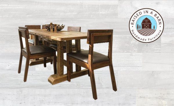 Rustic Dining Room Table - Raised In A Barn Furniture